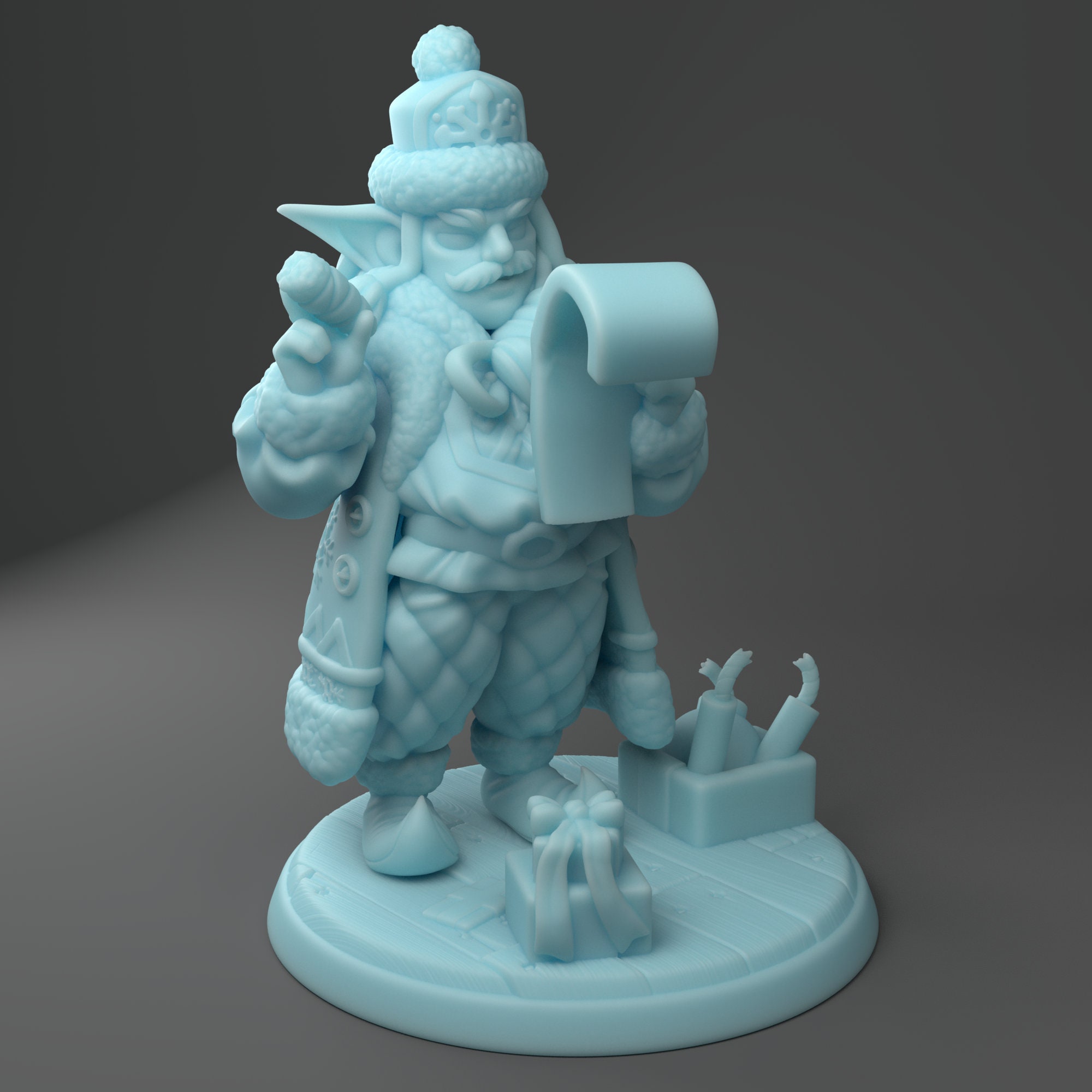 Mr. Gobbs Santa Goblin Christmas D&D Resin 28mm or 32mm - Etsy