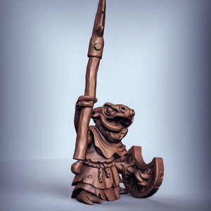 Spear Cave Kobolds Lizard Humanoid 28mm or 32mm D&D 3D Resin Printed ...