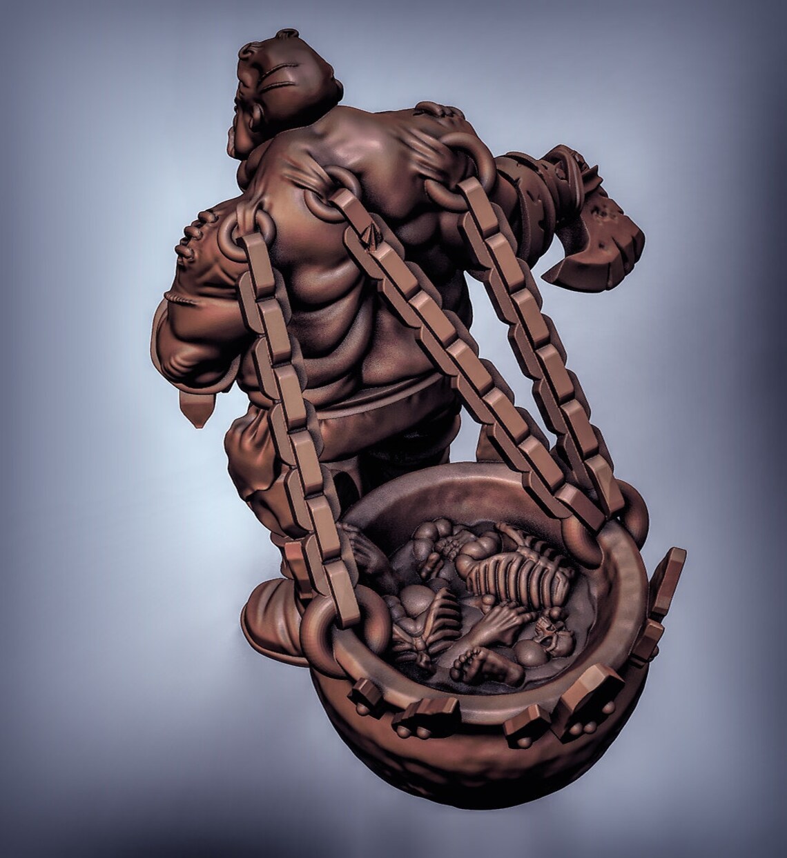 Ogre Butcher Slaughtermasters 28mm or 32mm D&D 3D Resin - Etsy