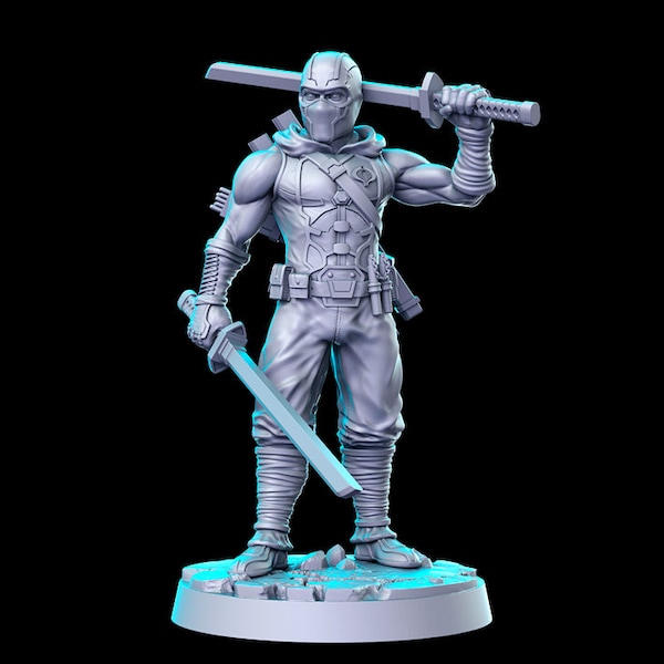 Ninja Miniature - Etsy