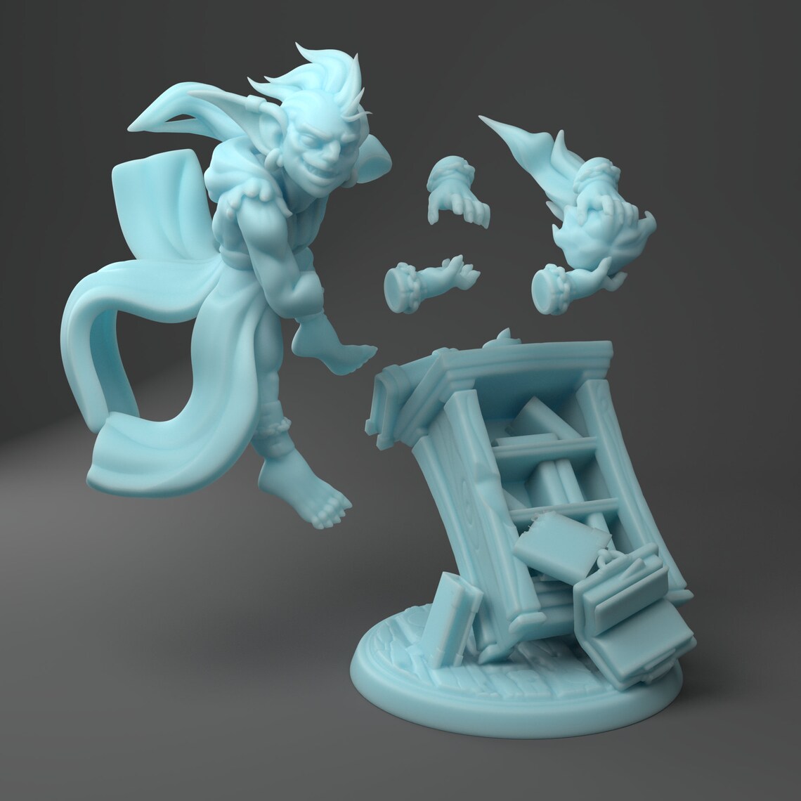 Goblin Mage Blaster Spellcaster D&D 3D Resin Printed 28mm - Etsy
