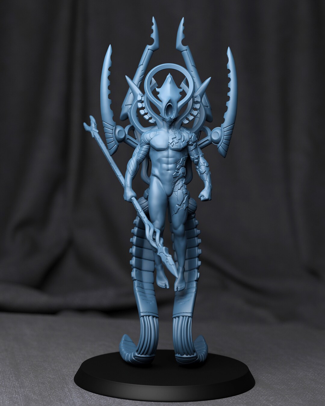 The Void Dragon 75mm Scale Resin Statue Dungeons and Dragons Pathfinder ...
