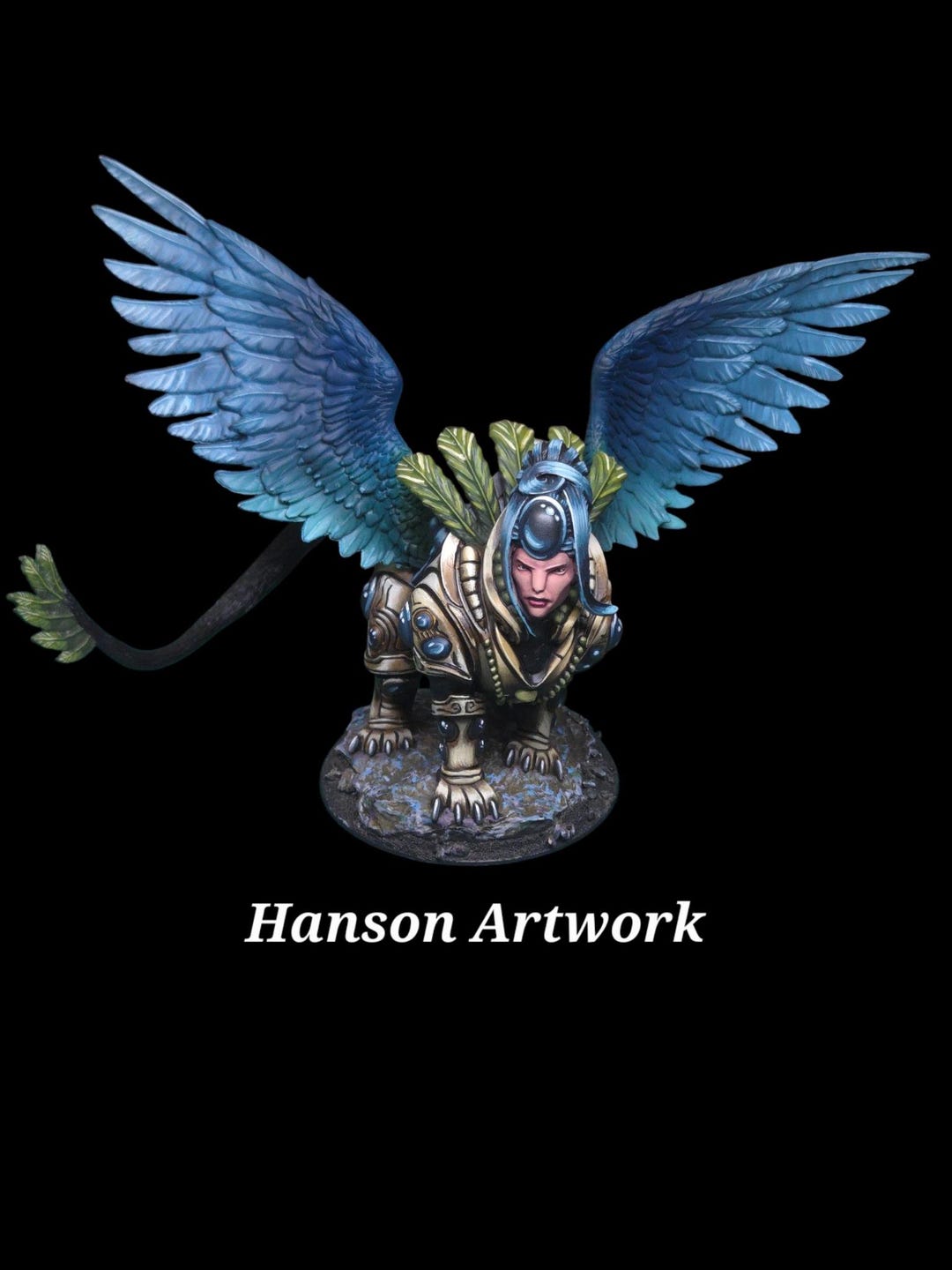 Exclusive! Painted Sphinx - Isperia Law Incarnate Huge Sphinx 28mm ...