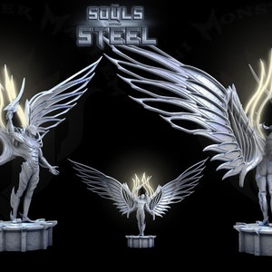 Celestial Construct - Guardian of All Metal Resin Miniature D&D ...