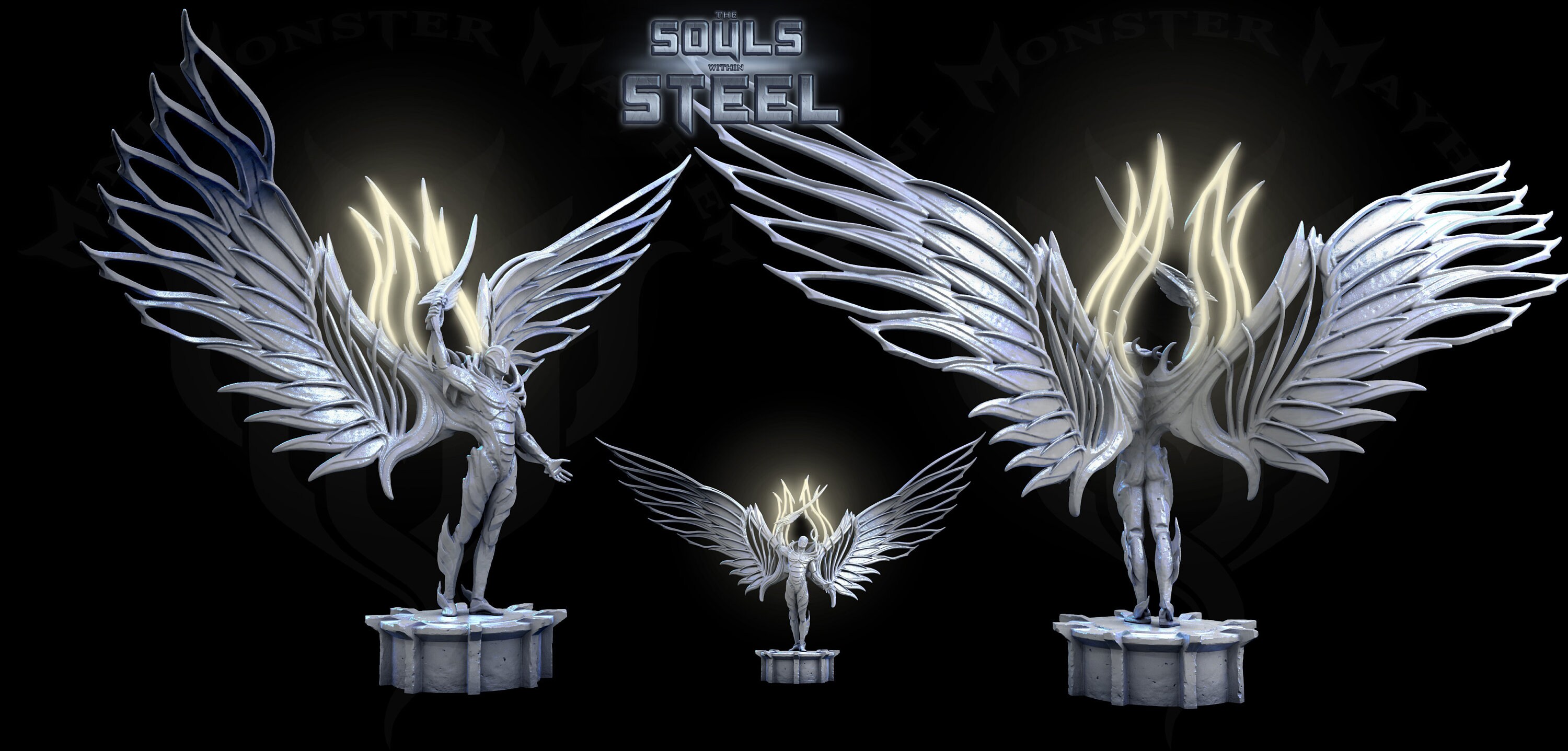 Celestial Construct Guardian of All Metal Resin Miniature - Etsy