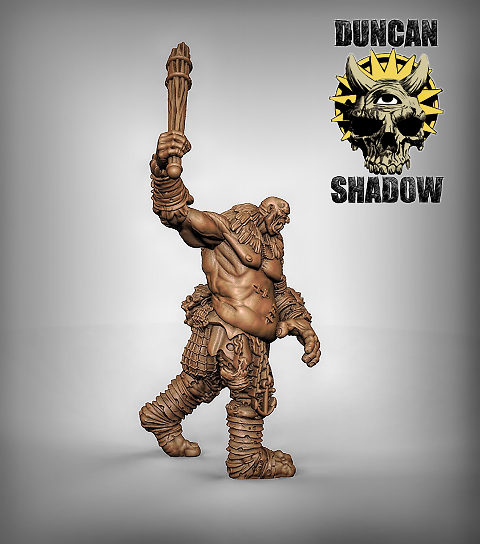 Cyclops Giant D&D Miniature 3D Printed Resin Dungeons and - Etsy