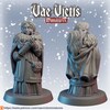 Dad W/ Kids NPC Father 28mm 32mm D&D Resin Miniature Dungeons and ...