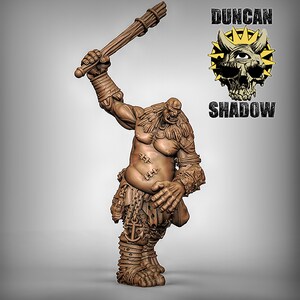 Cyclops Giant D&D Miniature 3D Printed Resin Dungeons and Dragons ...