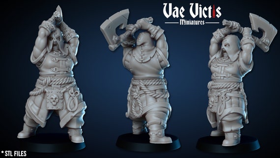 Executioner NPC 28mm or 32mm D&D 3D Resin Printed Miniature - Etsy