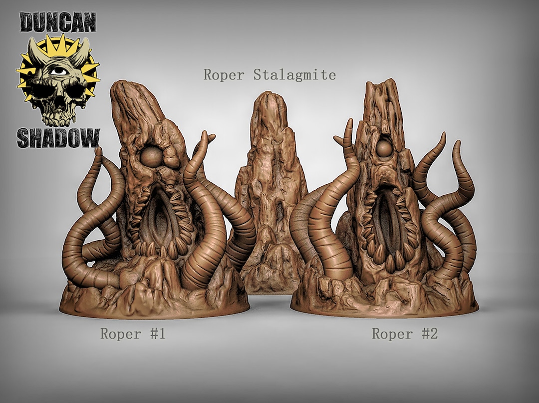NEW Roper Large 3D Resin Printed D&D Miniatures - Dungeons and Dragons ...