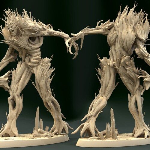 Plant Monster Large Cursed Splinter 28mm 3D Resin Printed D&D - Etsy
