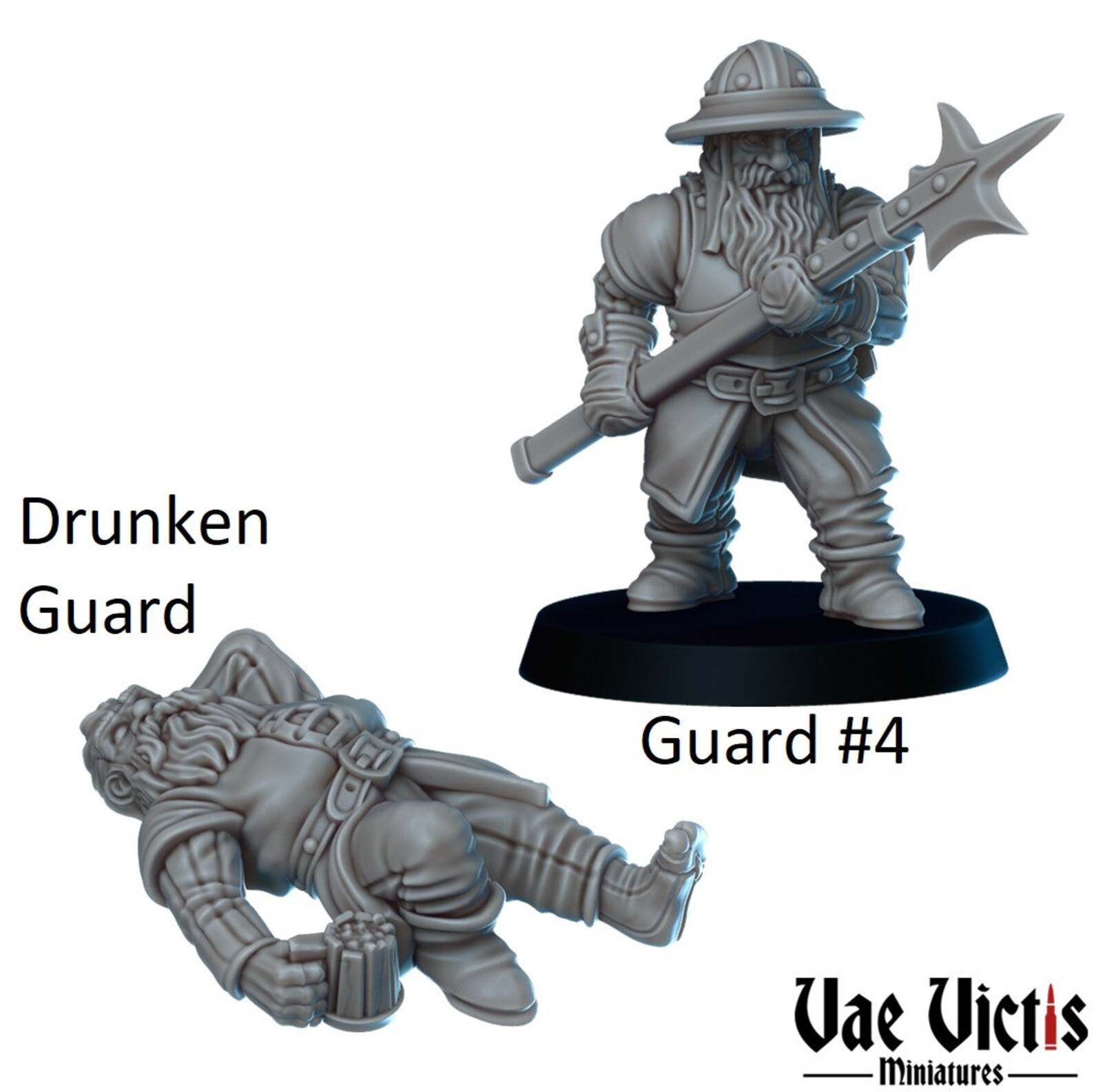 Dwarf Guard Barracks Minis 28mm 32mm D&D 3D Resin Print - Etsy