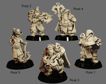 Dwarf Rangers Miniature - Etsy