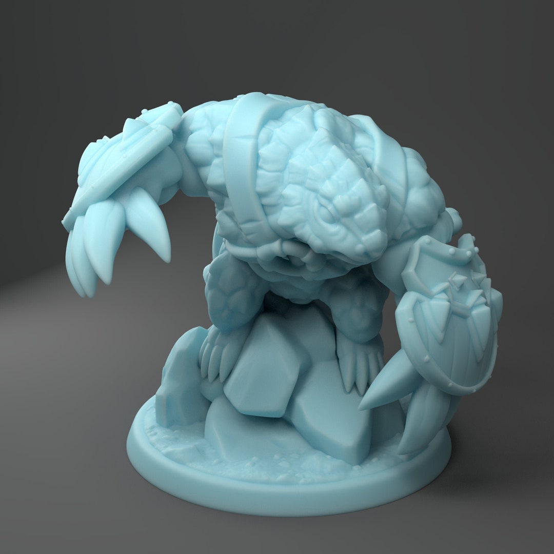 Pangolin Fighter D&D 3D Resin Printed 28mm Miniature Dungeons and ...