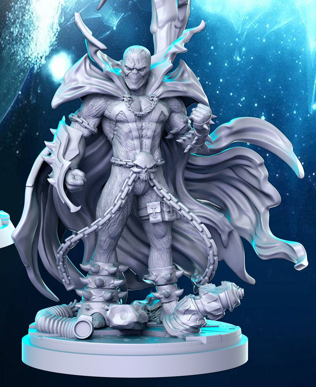 Spawn Hellspawn Comic 28mm or 32mm D&D Resin Miniature Dungeons and ...