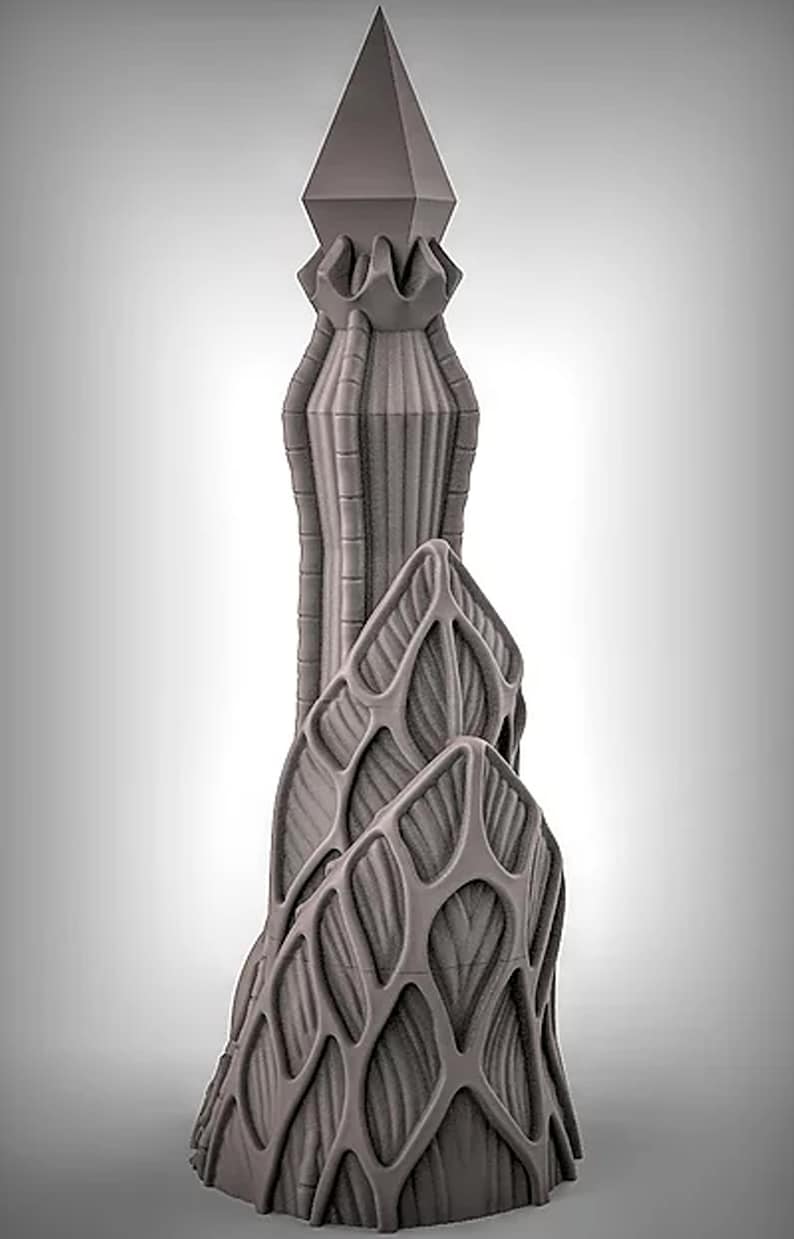 Elf Dice Tower 28mm Terrain or Dice Roller | D&D Scenery Dungeons and ...