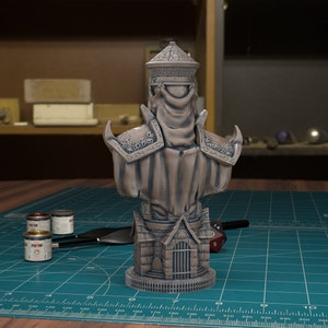 Undead Bishop Bust Resin Minis D&D Dungeons and Dragons Pathfinder Dnd ...