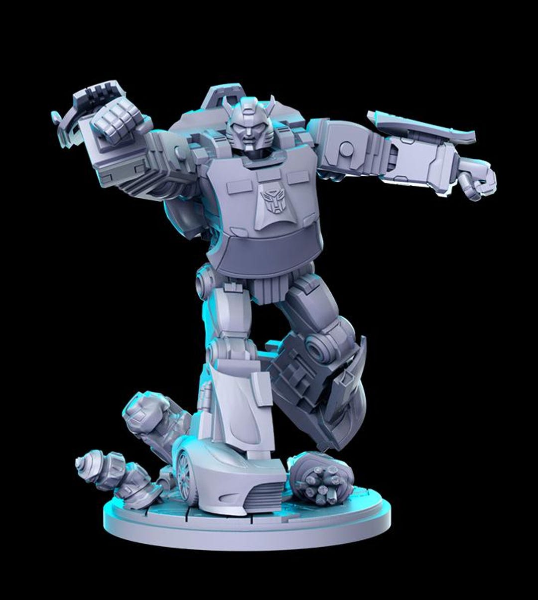 Cliff Jumper Porsche Autobot Warrior Android Robot 28mm 32mm D&D Resin ...