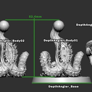 Roper Large 3D Resin Printed D&D Miniatures - Dungeons and Dragons ...