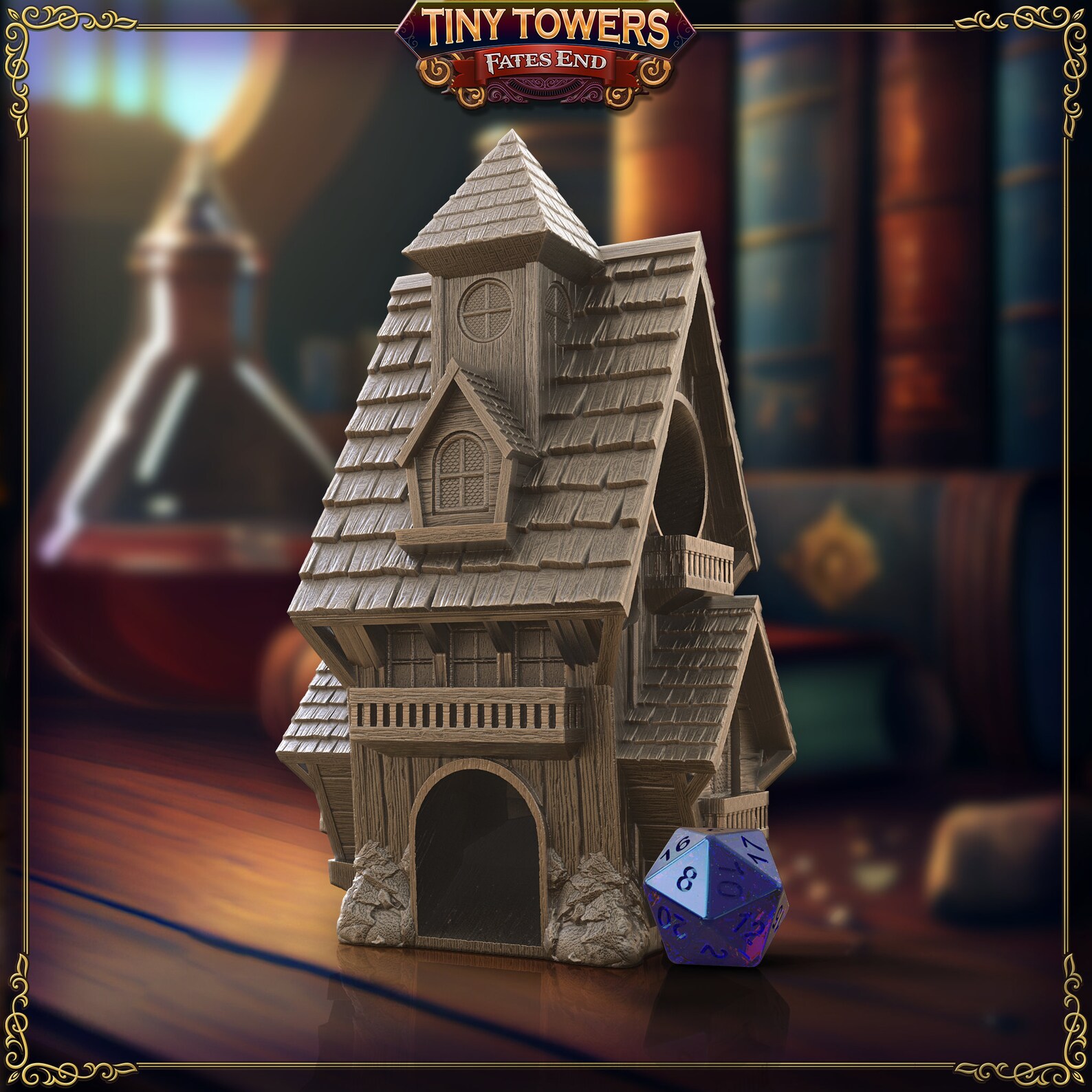 Tavern Portable Dice Tower | D&D Scenery Dungeons and Dragons ...