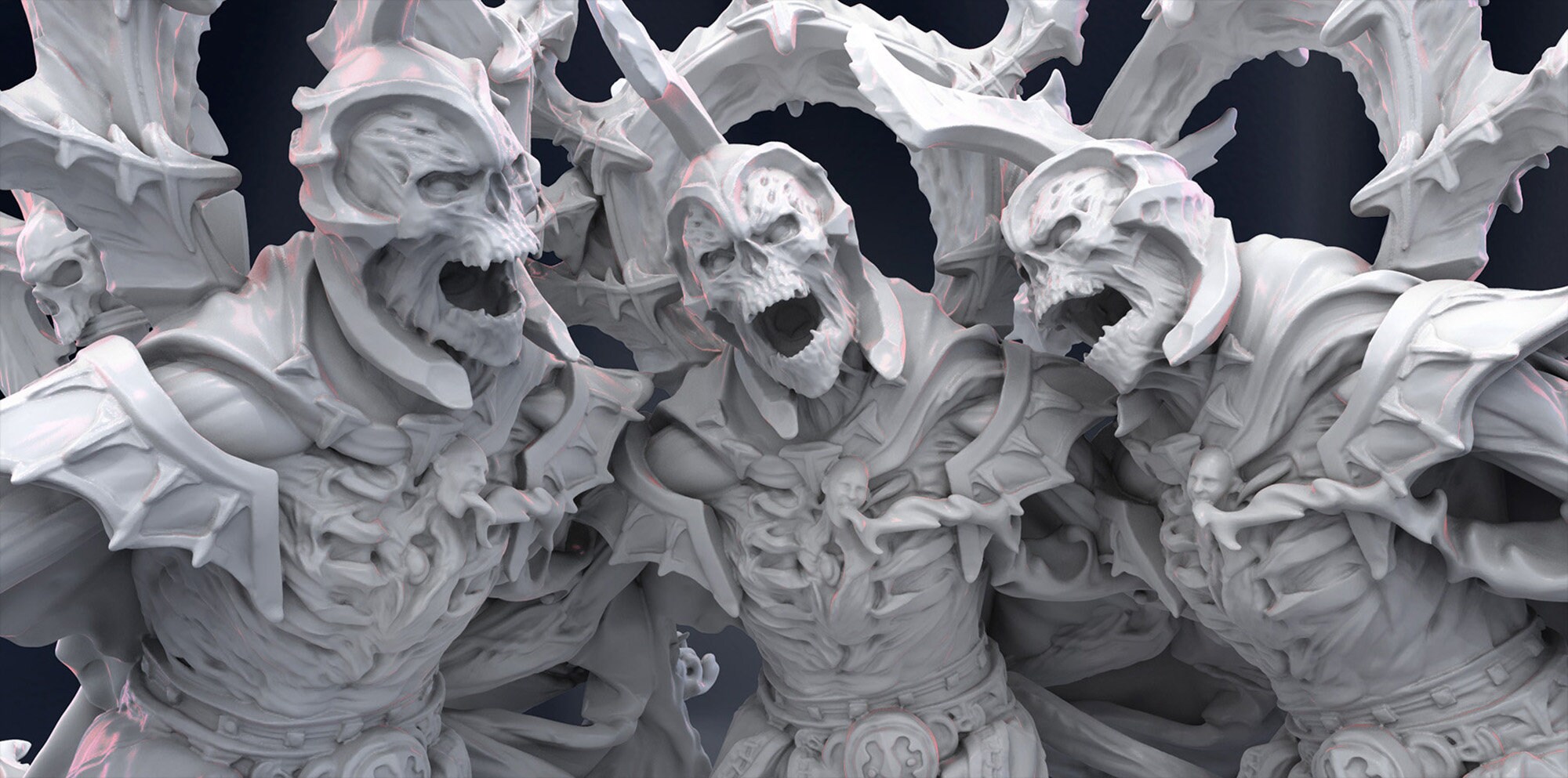 Lich Undead Wizard 28mm 3D Resin Printed Miniature Dungeons - Etsy