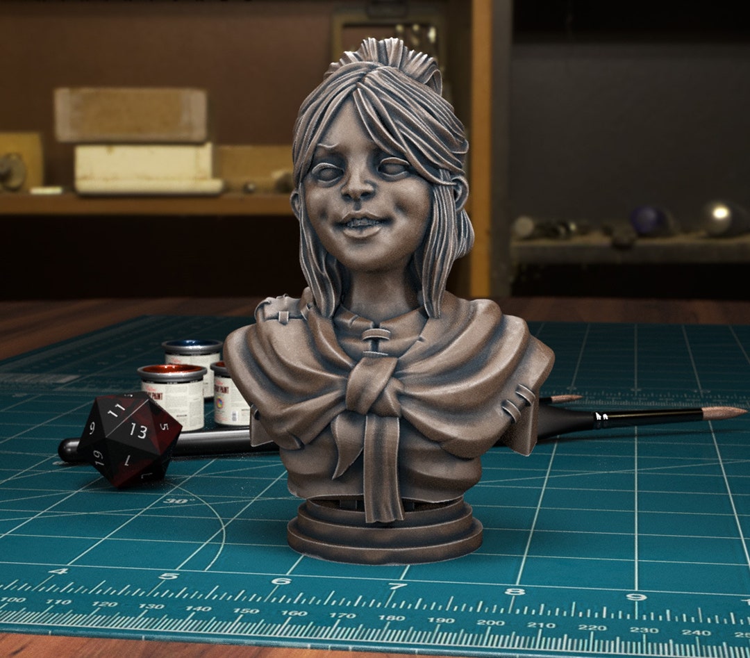 Arabelle Bust Resin Minis D&D Dungeons and Dragons Pathfinder Dnd ...