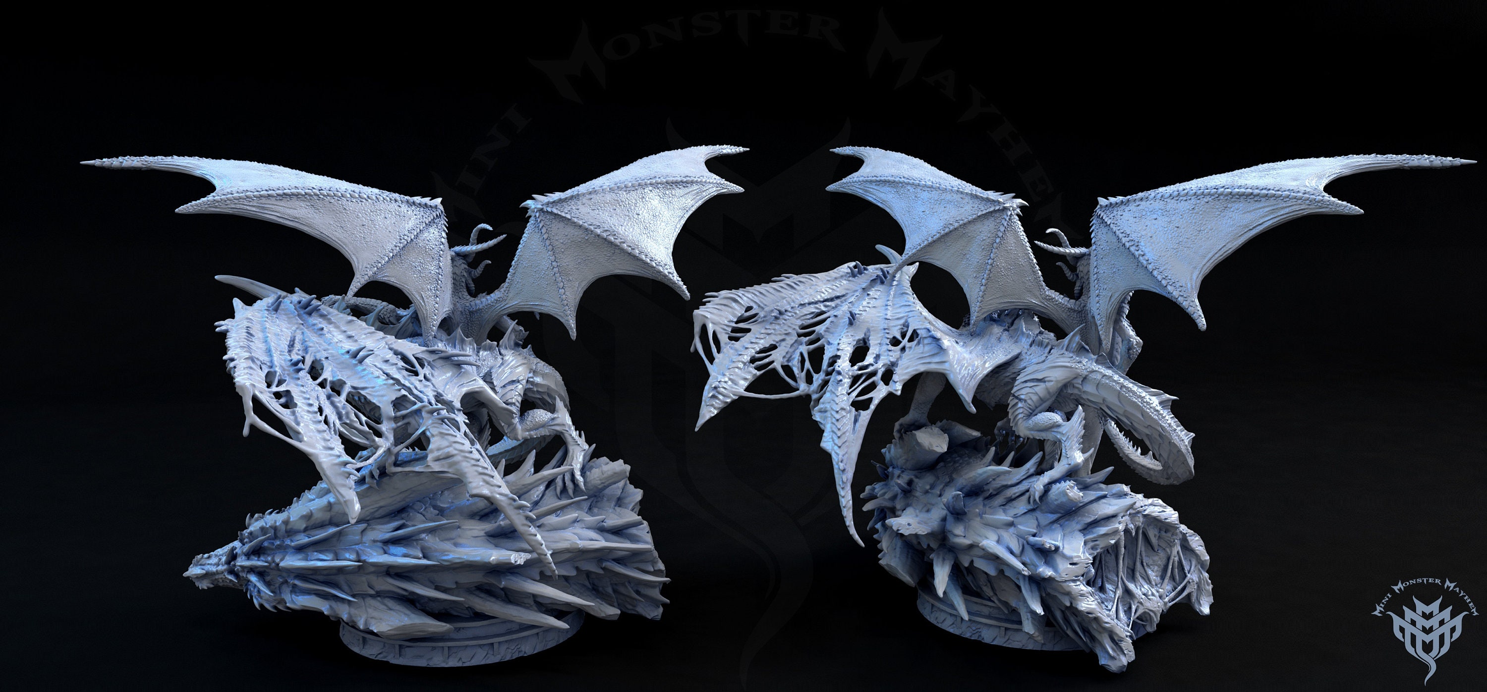 Sexy Tiamat Queen of Chaos Avatar 3D Resin Printed Miniature | Etsy