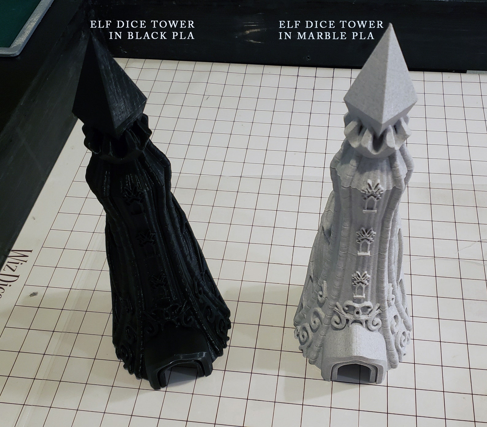 Elf Dice Tower 28mm Terrain or Dice Roller | D&D Scenery Dungeons and ...