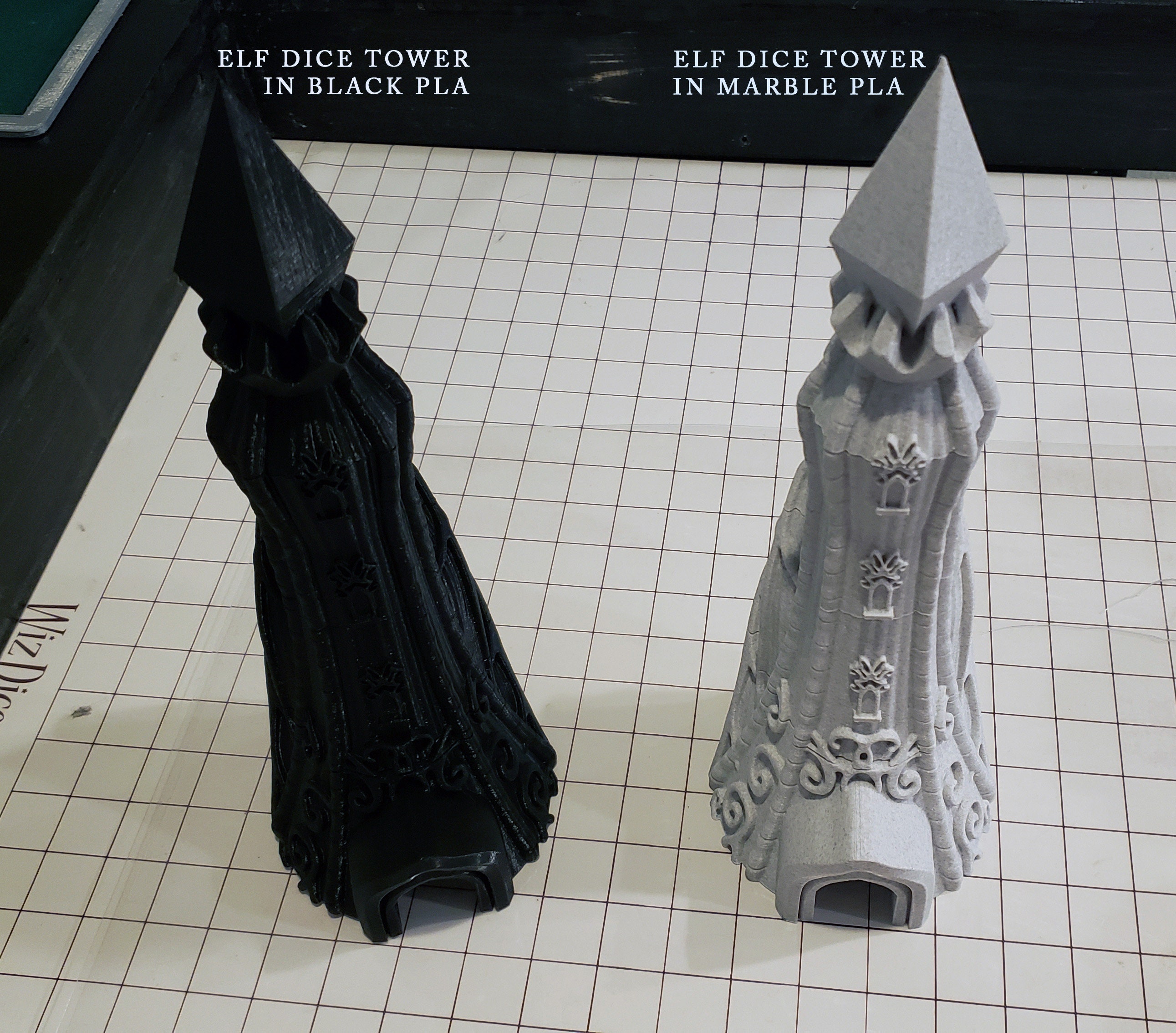 Elf Dice Tower 28mm Terrain or Dice Roller | D&D Scenery Dungeons and ...