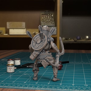 Skeleton Archers 28mm or 32mm Resin Minis D&D Dungeons and Dragons ...