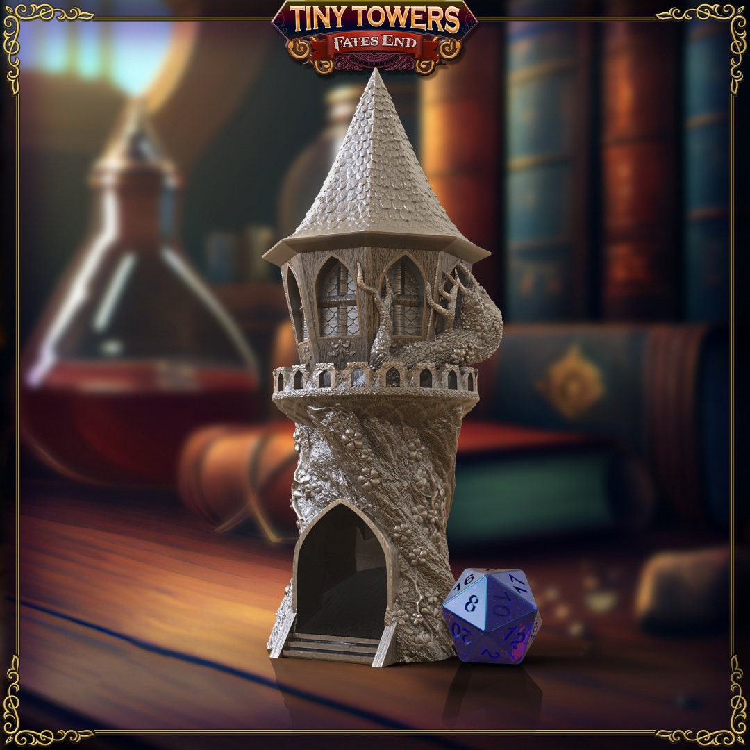 Feyvilla 28mm Fairy Portable Dice Tower | D&D Scenery Dungeons and ...
