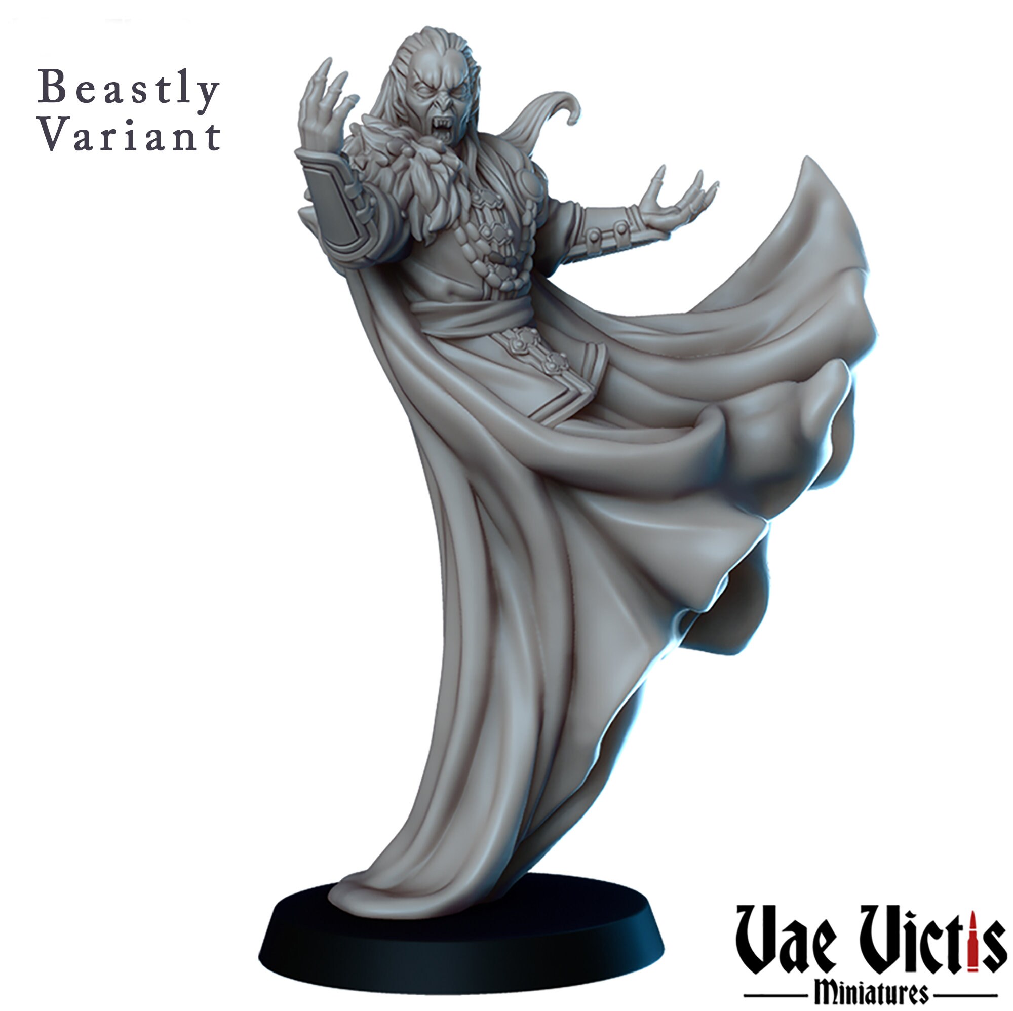 Vampire Lord Strahd Dracula 28mm D&D Resin Miniature Dungeons - Etsy Canada