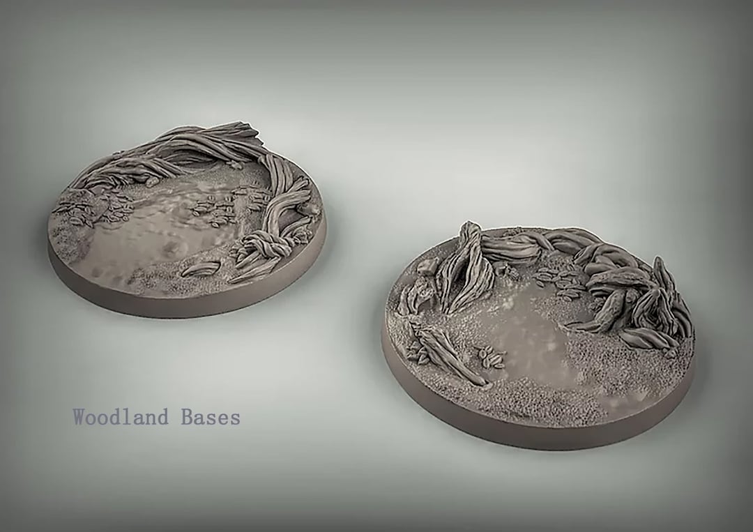 Assorted 50mm Bases for Miniatures - Dungeons and Dragons, Pathfinder ...