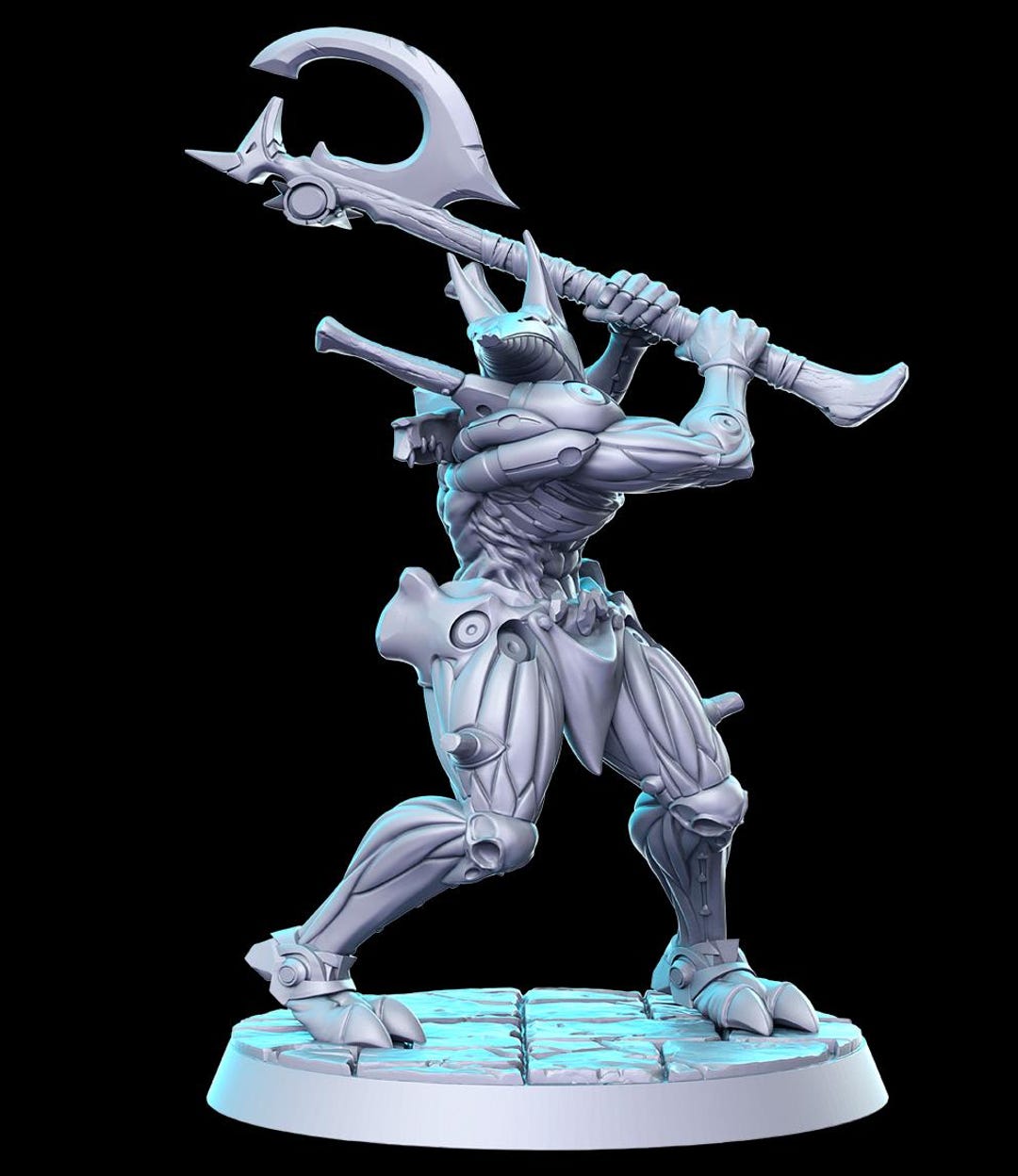 Anubis Egyptian God to the Dead Jackal Reaper 28mm 32mm D&D Resin ...