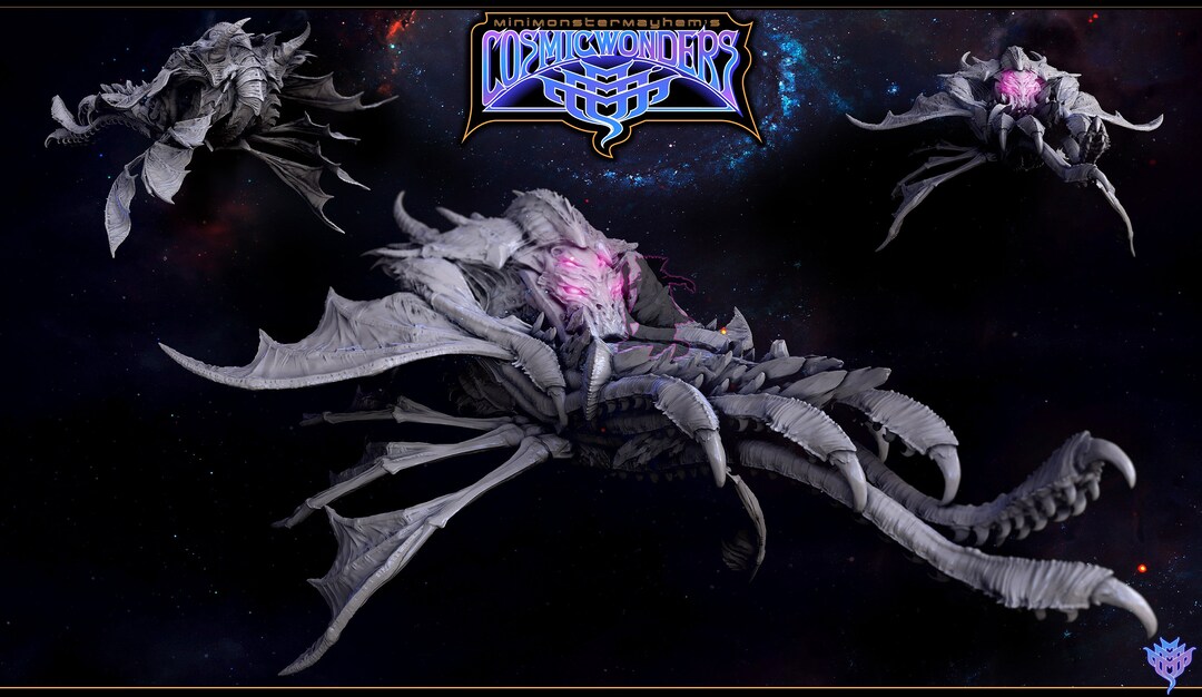 Flayer Vessel Living Spelljammer Ships Miniature Dungeons and Dragons ...