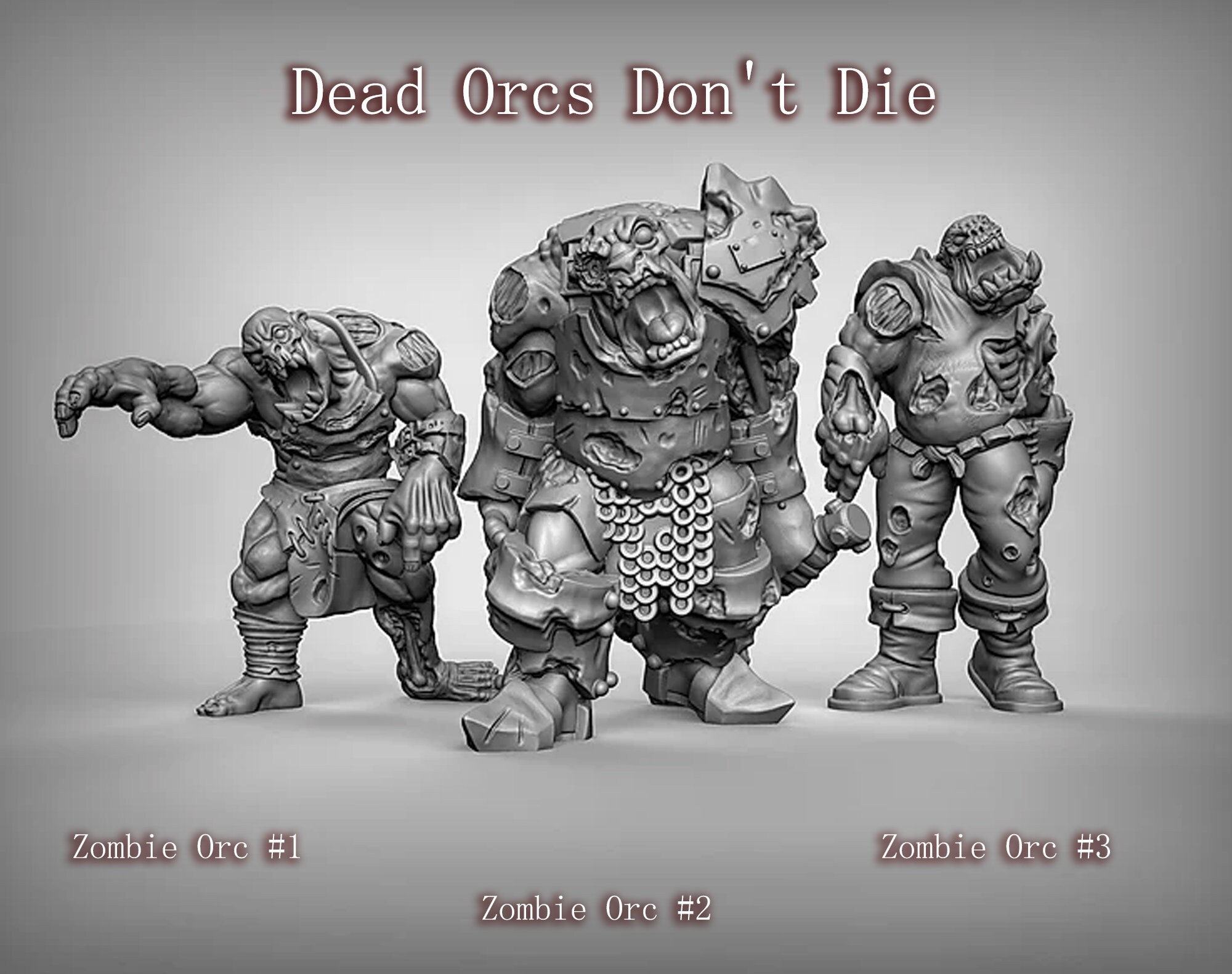 Assorted Zombies D&D Miniatures BPA Free Resin Dungeons | Etsy