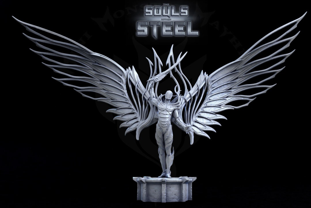 Celestial Construct - Guardian of All Metal Resin Miniature D&D ...