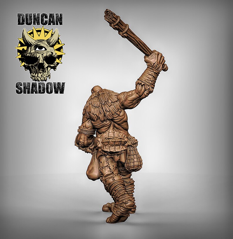 Cyclops Giant D&D Miniature 3D Printed Resin Dungeons and Dragons ...