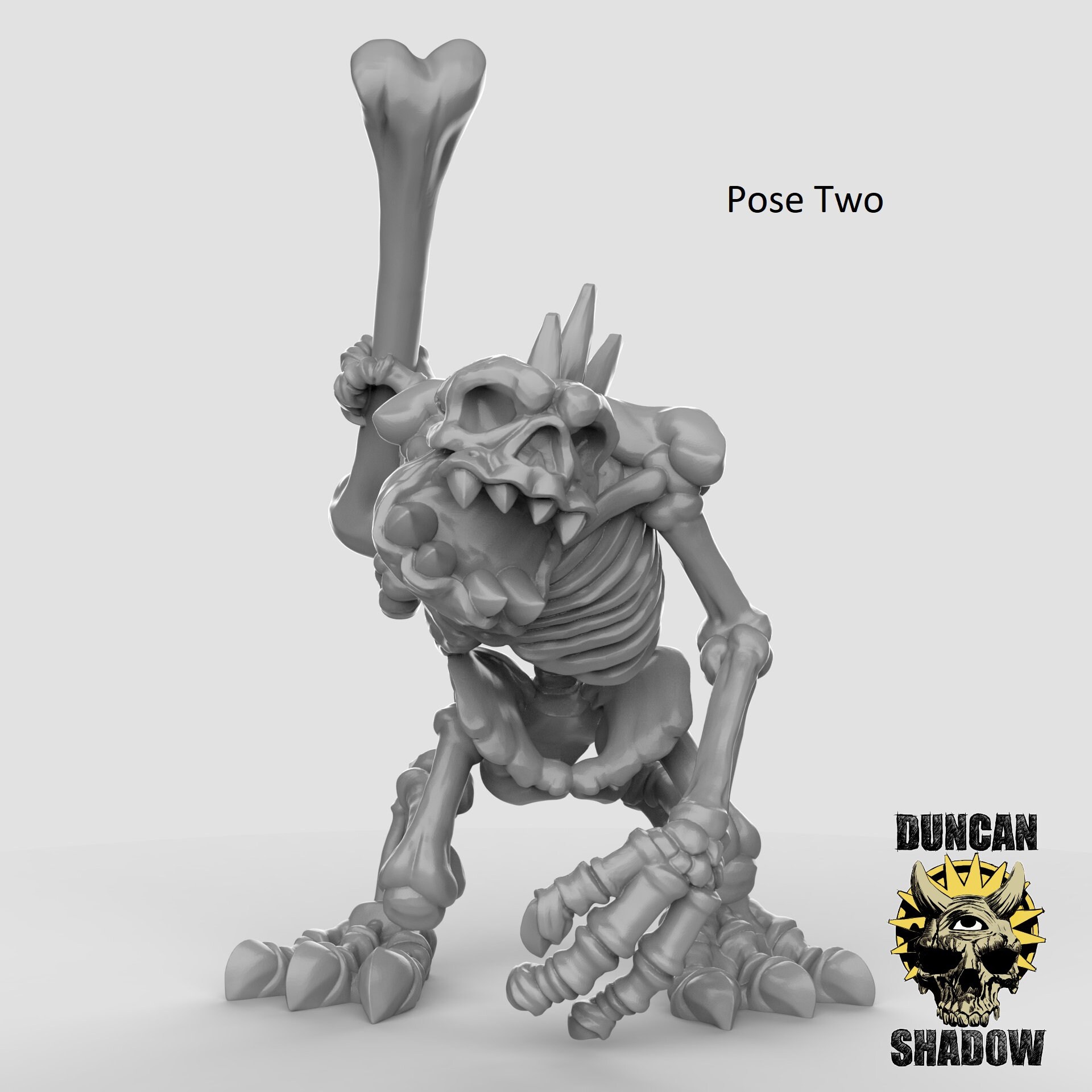 Undead Skeleton River Trolls Monster Minis 28mm Resin Miniatures ...