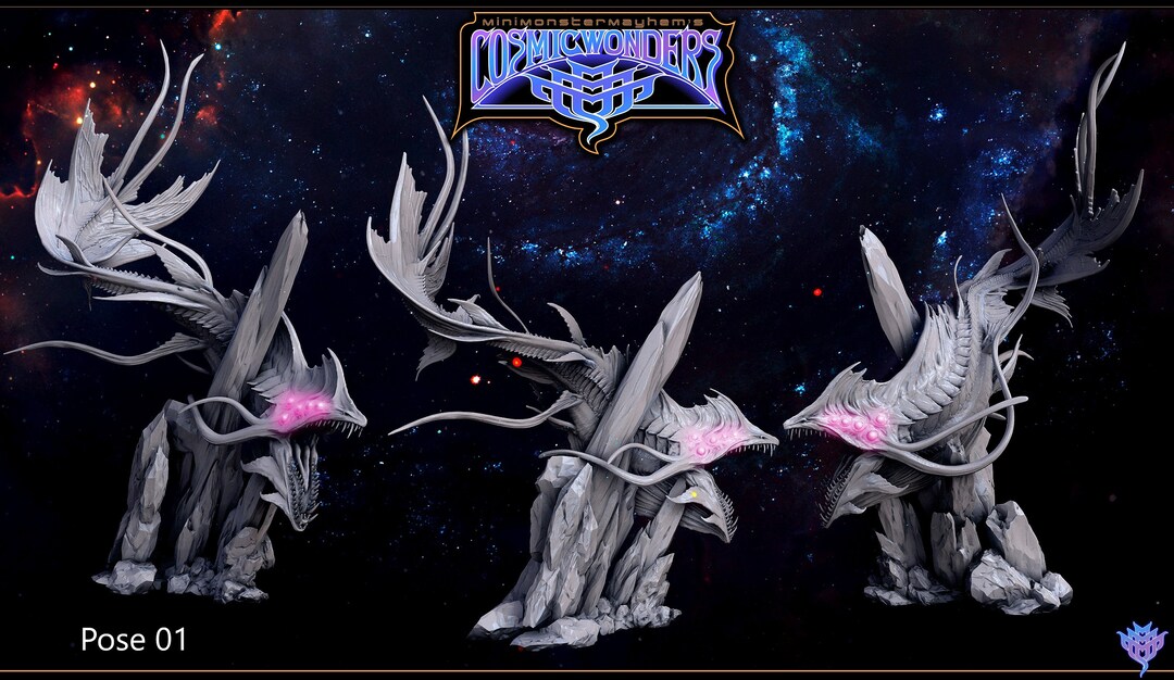 Moray of Deep Space Spelljammer Aboleth Miniatures Dungeons and Dragons ...