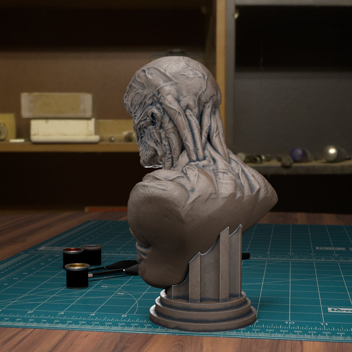 Vecna Bust Resin Minis D&D Dungeons and Dragons Pathfinder Dnd Tabletop ...