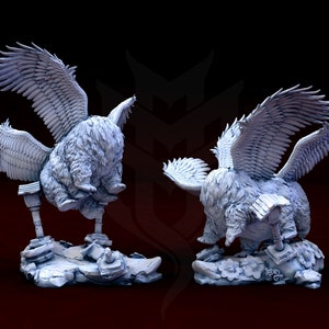 Hundun Dijiang Asian Themed Resin Miniature D&D Dungeons and Dragons ...