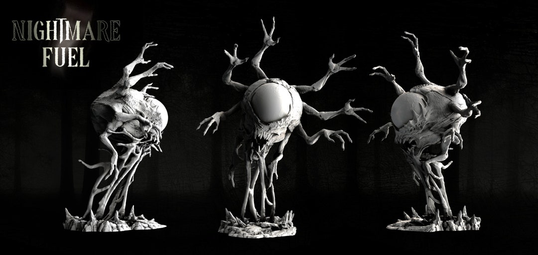 Wandering Eye Large Monstrosity Nightmare Fuel 28mm / 32mm D&D Resin ...