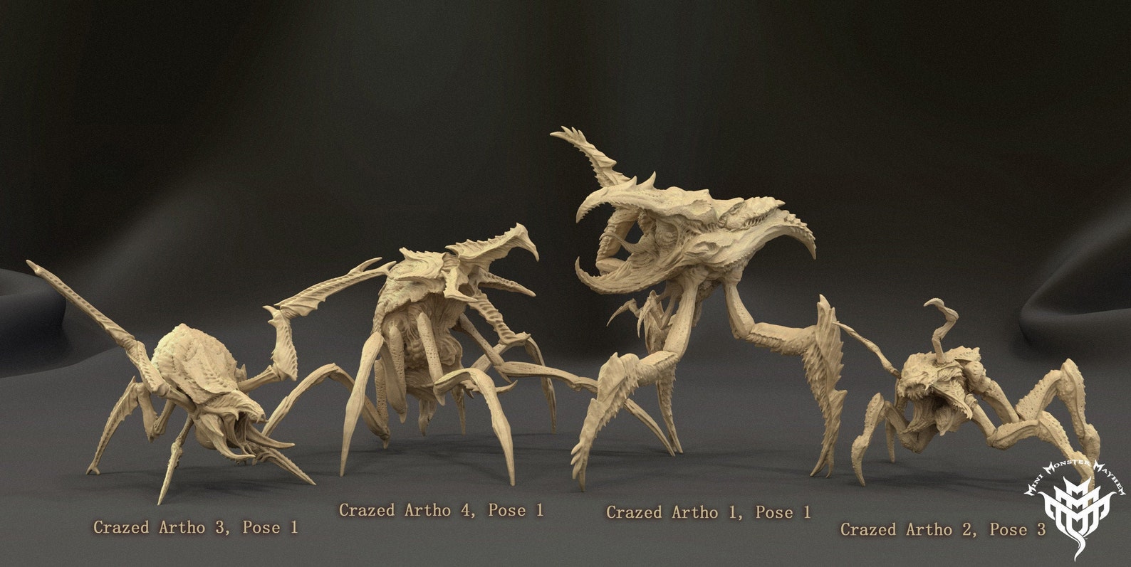 Crazed Arthropod Resin Miniatures - Dungeons and Dragons, Pathfinder ...