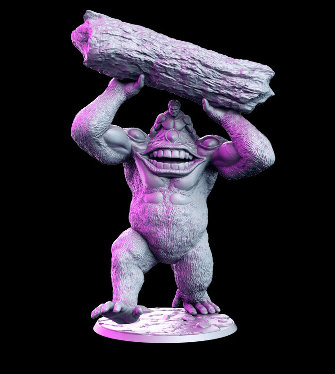 Crazy Wyrd Demon Released Form Apostle Age of Darkness D&D Resin 32mm ...