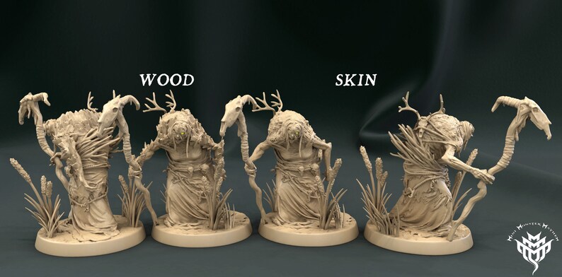 Swamp Hag Wood Witch 28mm 3D Resin Printed D&D Miniature Dungeons and ...