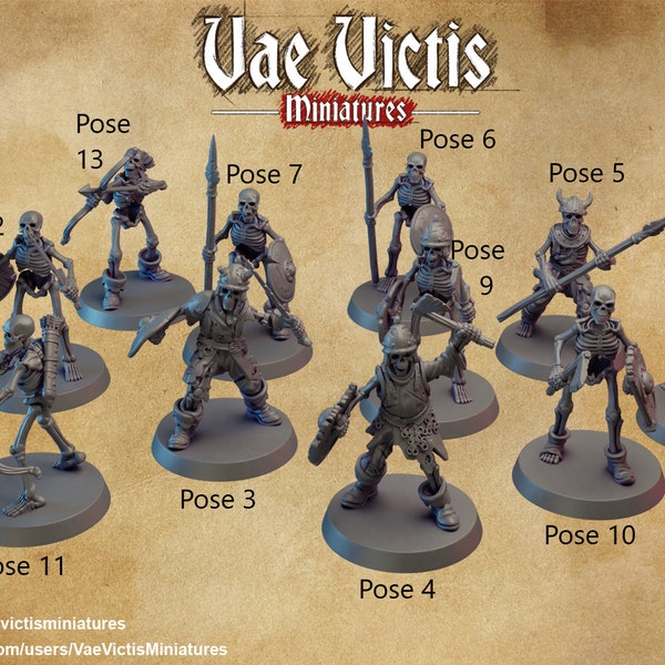 Undead Army Miniatures - Etsy