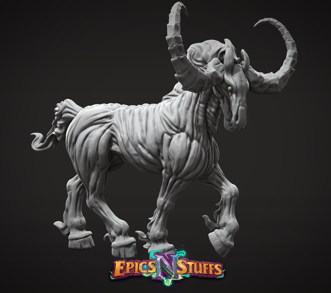 Dread Steed Undead Horse Mount 28mm Scale 3D Miniature D&D Dungeons and ...