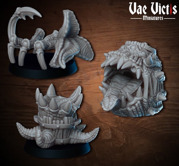 Mimics Barrel Mop and Bucket D&D 3D Resin Print Miniature - Etsy