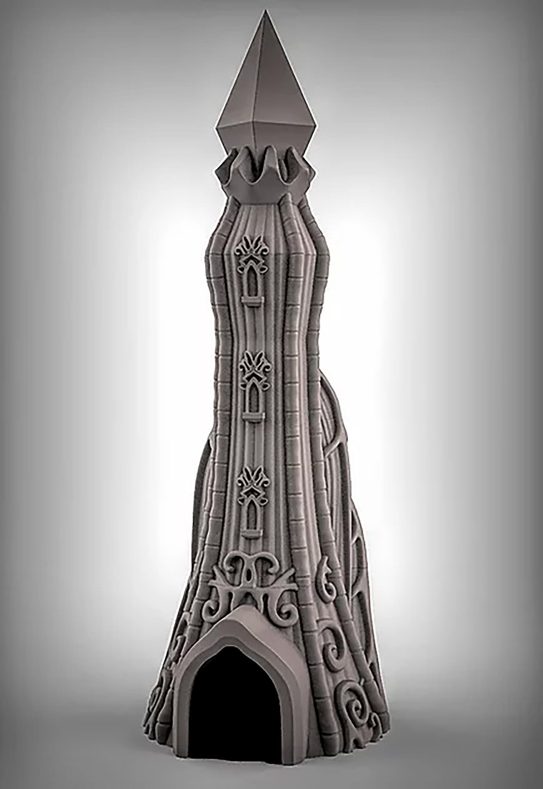 Elf Dice Tower 28mm Terrain or Dice Roller | D&D Scenery Dungeons and ...